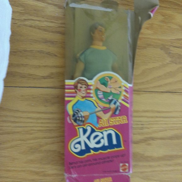 Barbie | Toys | Barbie Doll All Star Ken Complete Smashed Box 981 ...